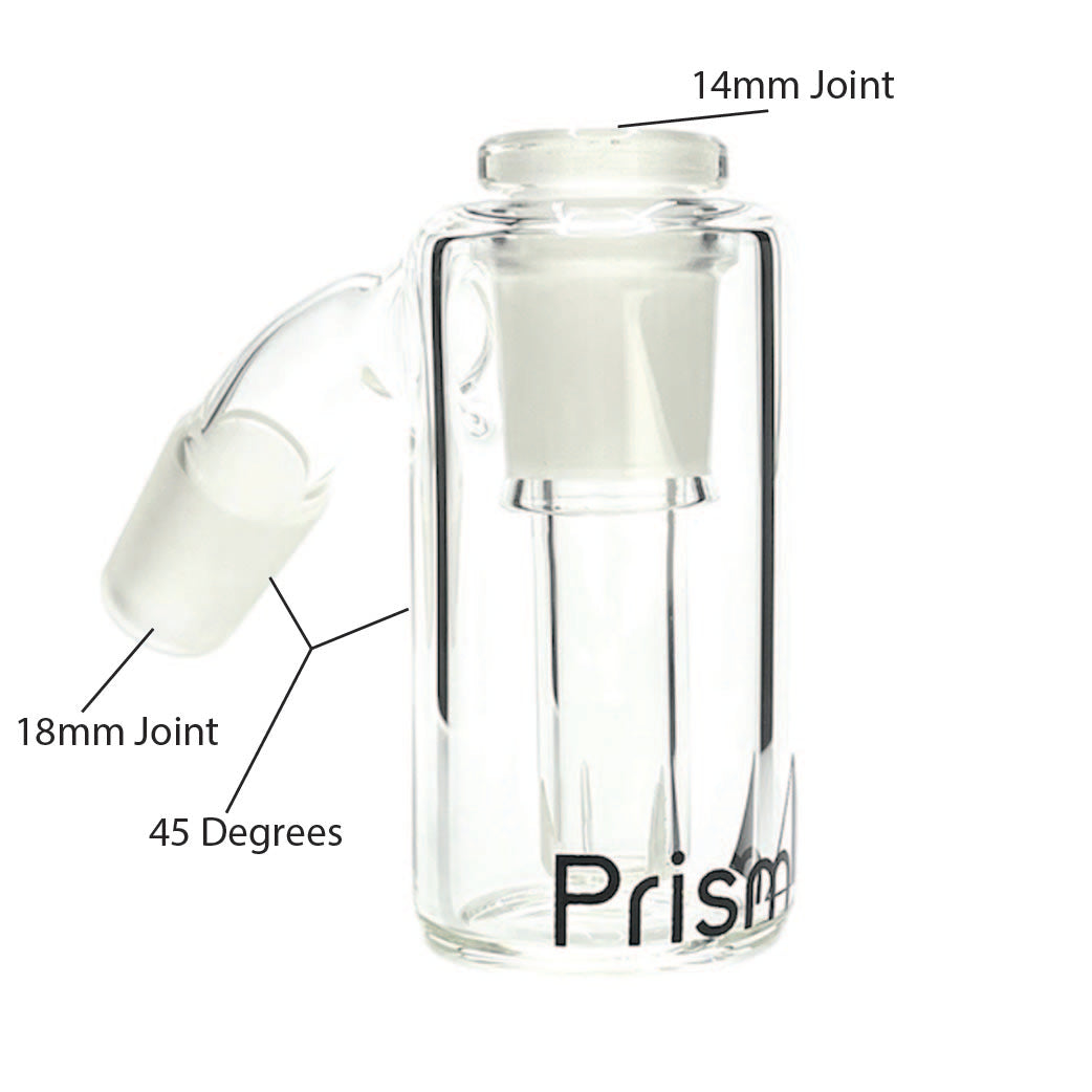 Prism Water Pipes | Percolated Beaker Base Ash Catcher