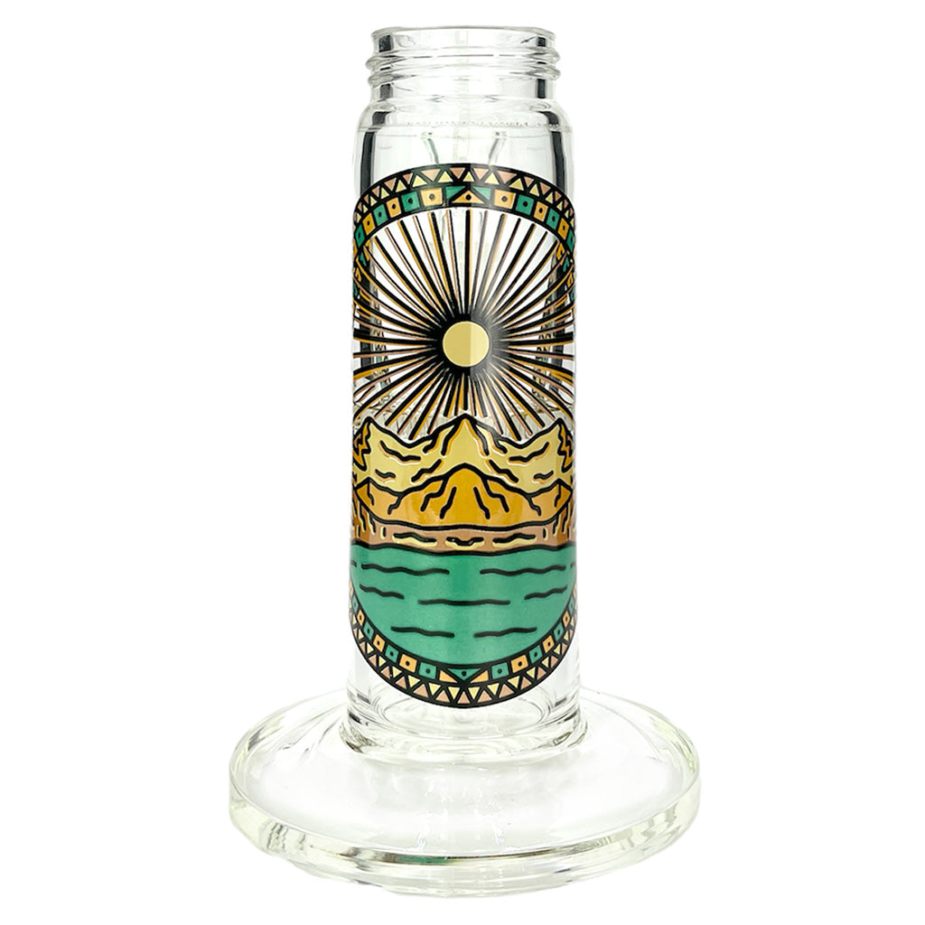Prism Waterpipes | Custom Bong | Desert Dream'n Honeycomb Base