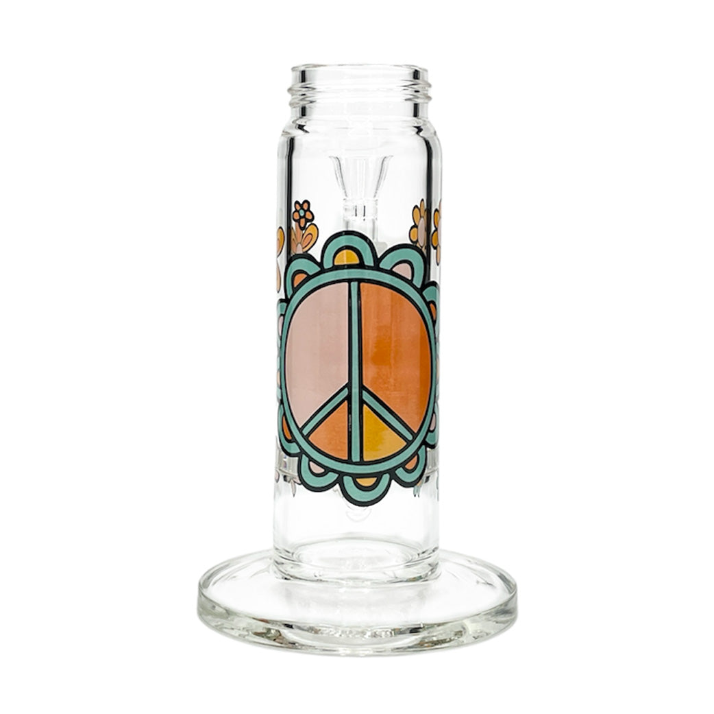 Prism Waterpipes | Custom Bong | Flower Power Honeycomb Base