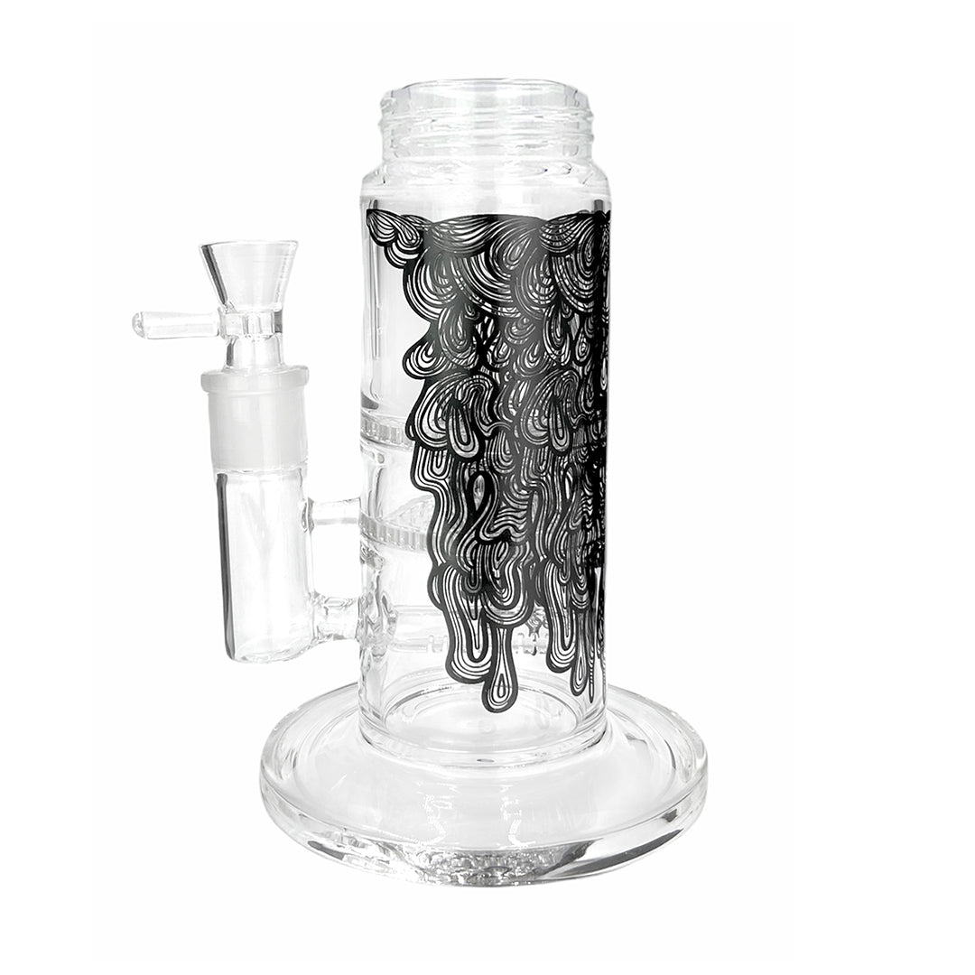 Prism Waterpipes | Custom Bong | Halo Drippy Big Honeycomb Base