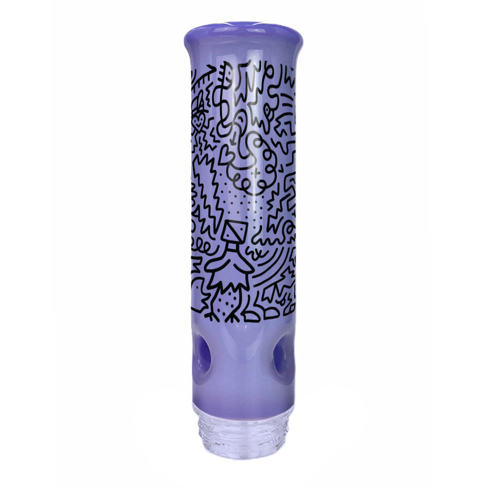 Prism Waterpipes | Custom Bong | Halo Pretty Done Standard Mouthpiece