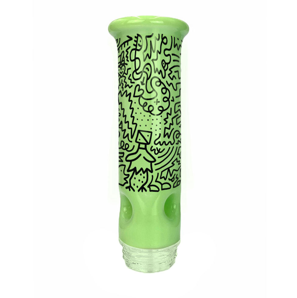 Prism Waterpipes | Custom Bong | Halo Pretty Done Standard Mouthpiece