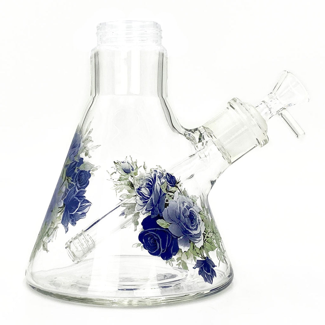 Prism Waterpipes | Custom Bongs | Halo Moonlight Rose Beaker Base
