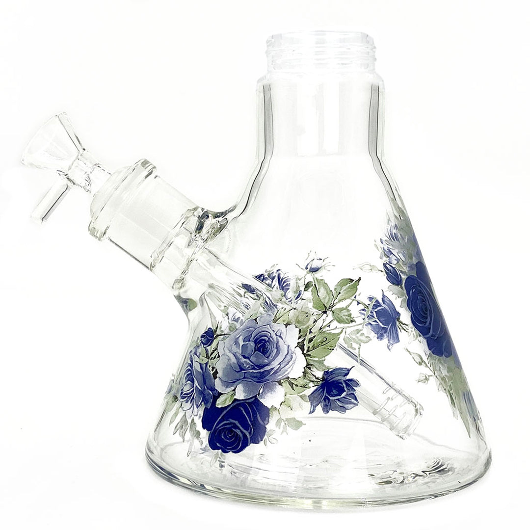 Prism Waterpipes | Custom Bongs | Halo Moonlight Rose Beaker Base