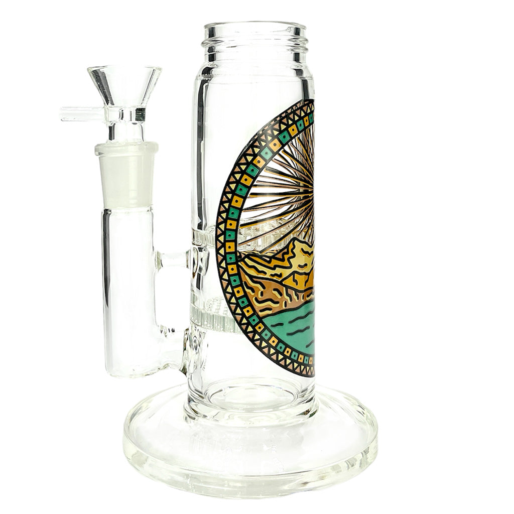 Prism Waterpipes | Custom Bong | Desert Dream'n Honeycomb Base